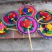Fiesta Hand Woven Fans set of 6handmade-palm Leaf-boho-fiesta-wall ...