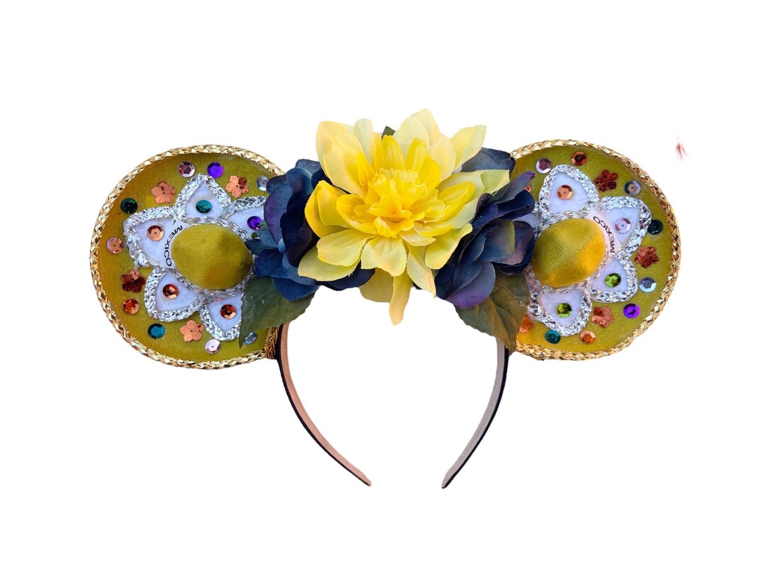 Frida Day of the Dead Mariachi Mickey Ears Disneyland Accessories ...