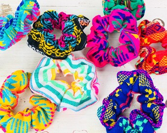 Hair Scrunchies Mexican Folk - Etsy