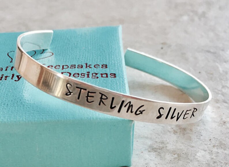 Sale Be Strong and Courageous Hand Stamped Personalized Cuff - Etsy