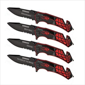 Personalized Spider Man Pocket Knife Spider-man Knife With Seatbelt ...