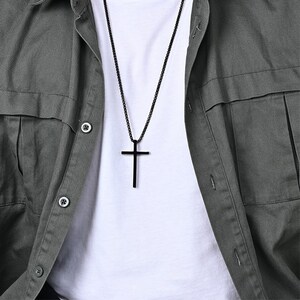 Personalized Stainless Steel Men Fashion Jewelry Cross Necklace ...