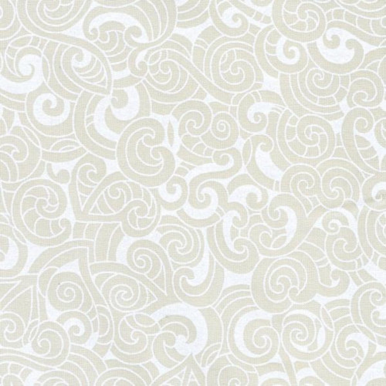 100% Cotton Patchwork Fabric Nutex Kiwiana Moko Abstract Swirls Tattoo ...