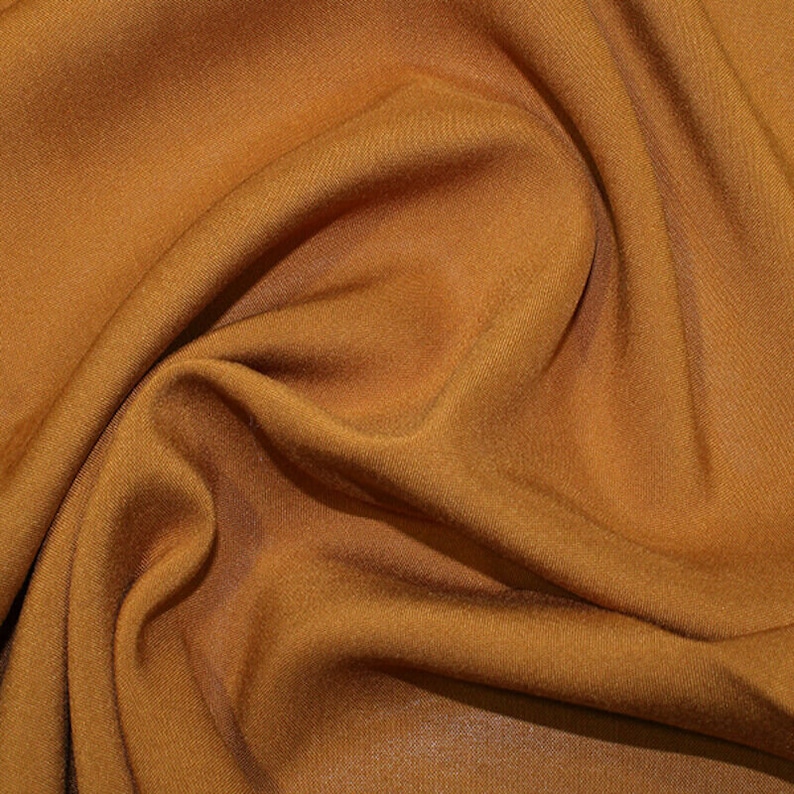 100% Viscosa Chalis Tela De color liso 140cm de ancho Material - Etsy ...