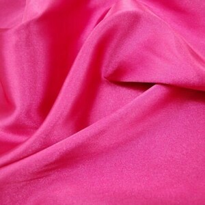 Plain Slight Stretch Satin Fabric Material Poly Spandex Mix Dress - Etsy