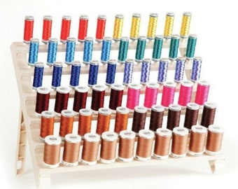 Hemline Premium 60 Spool Sewing Thread Organizer Embroidery - Etsy UK
