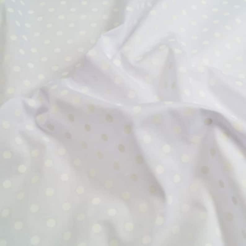 Polycotton Fabric 5mm Pastel Polka Dots Spots Spotty Spot - Etsy