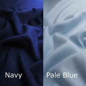 French Terry Loopback Cotton Jersey Fabric Solid Plain Coloured - Etsy UK