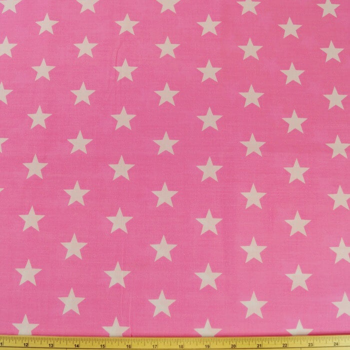 Polycotton Fabric 27mm Stars Starry Sky Star - Etsy UK