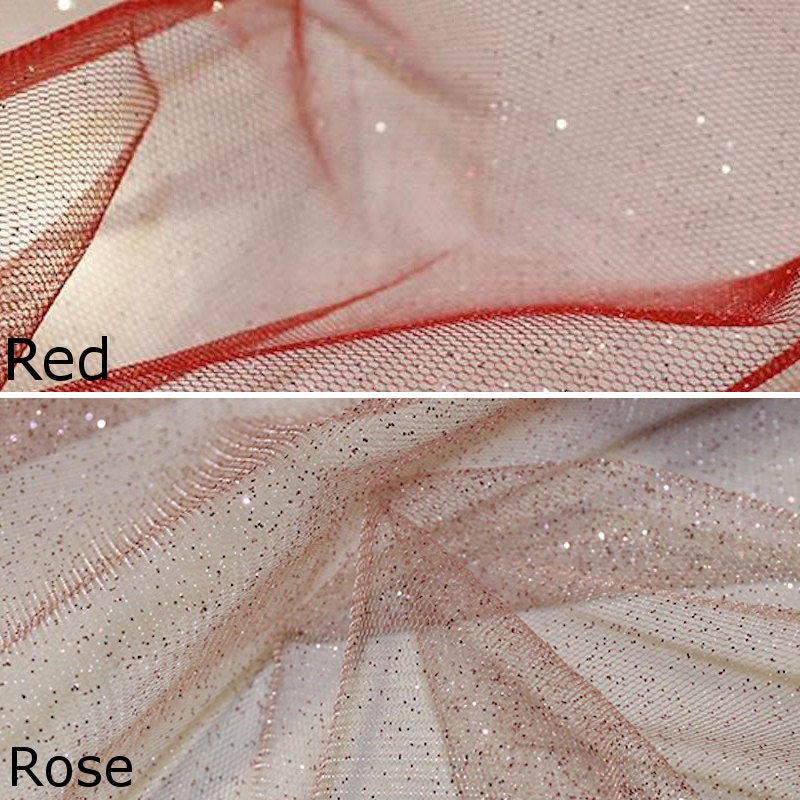 Glitter Tulle Fabric Soft Dress Net Sheer 150cm Wide - Etsy UK