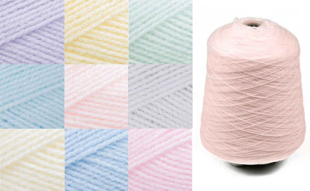 James C Brett Baby 4 Ply Yarn 500g Cone Knitting Yarn Knit Craft 100% Acrylic - Etsy UK