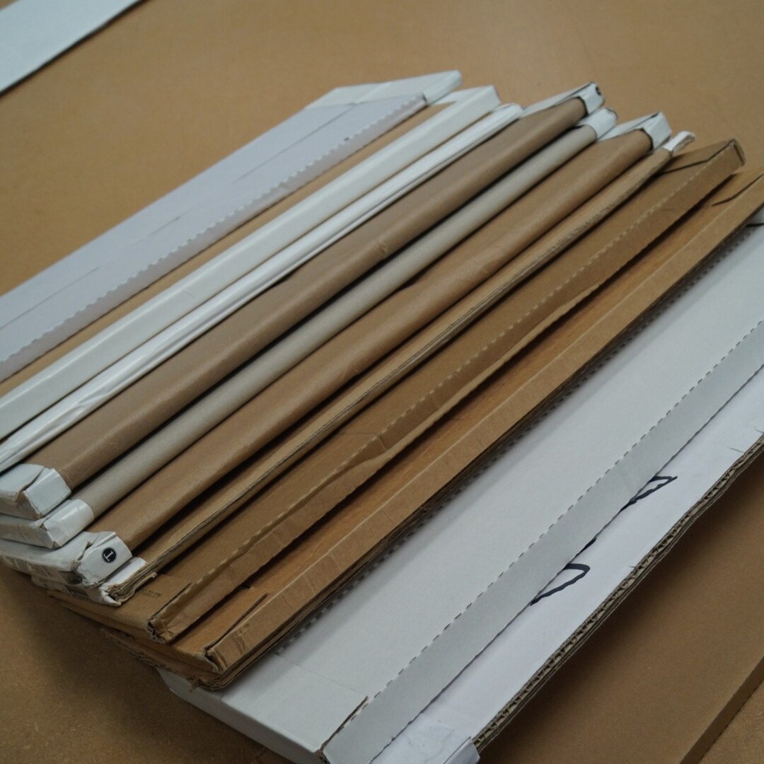 Cardboard Empty Bolts Fabric Storage or Organiser Approx 58cm X 16cm ...