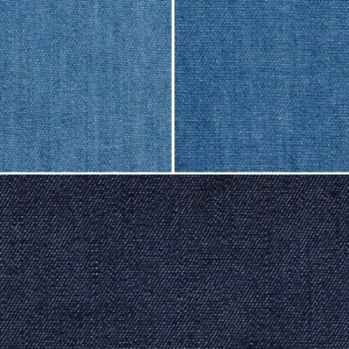 4oz Washed Denim Fabric 100% Cotton 145cm Wide Soft - Etsy