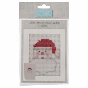Trimits Counted Cross Stitch Kit Greetings Card Christmas Festive - Etsy UK