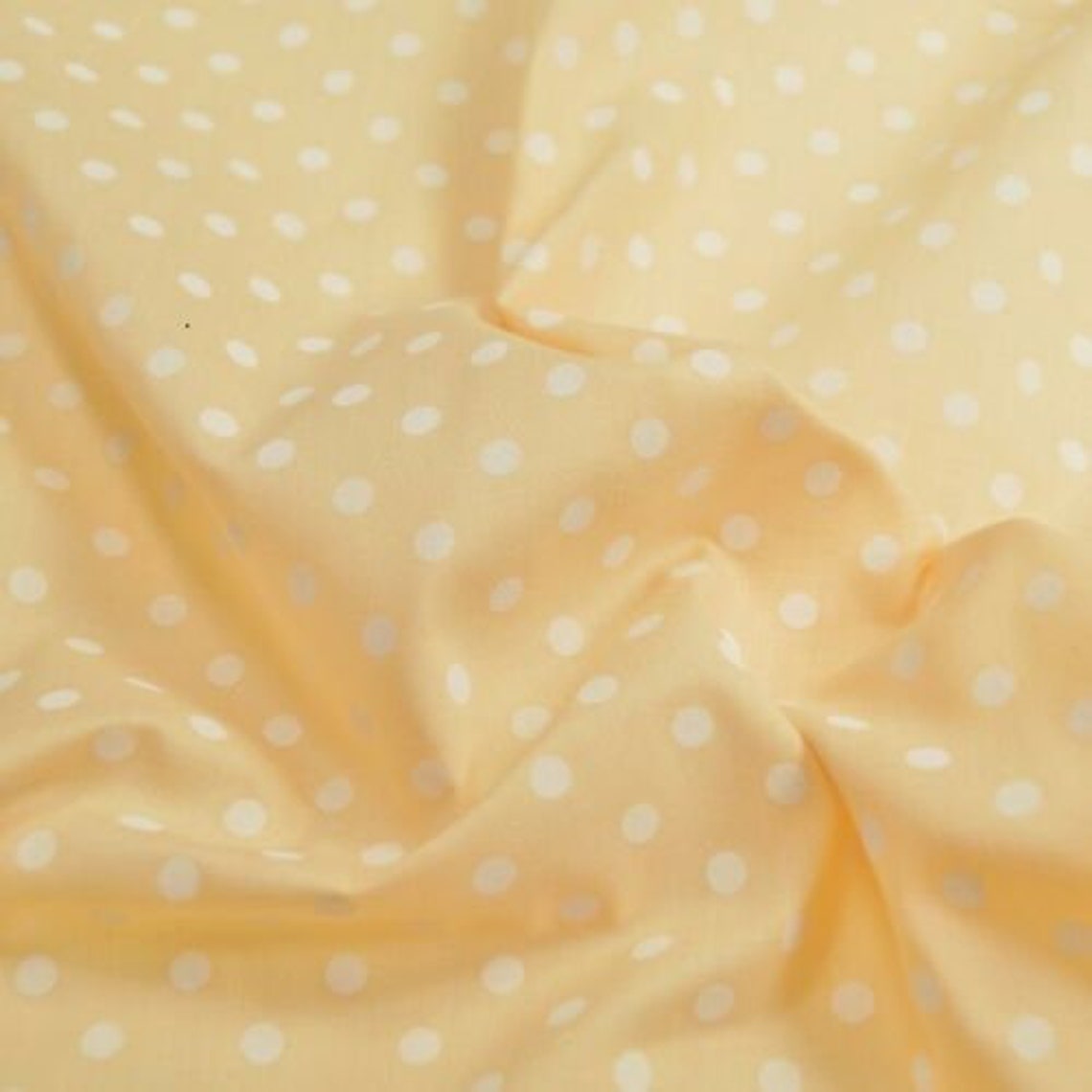 Polycotton Fabric 5mm Pastel Polka Dots Spots Spotty Spot - Etsy UK