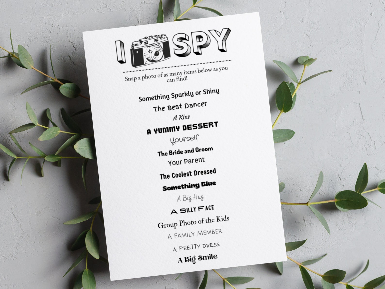 Kids Wedding Event Celebration Activity Sheet 4x7" - Digital/printable ...