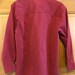 VTG 80s Mens Faconnable Red Cotton Shirt Jacket Lightweight St Tropez ...