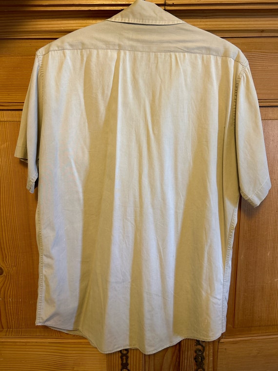 Men’s Vintage 1960s Creighton USMC Khaki Cotton Short… - Gem