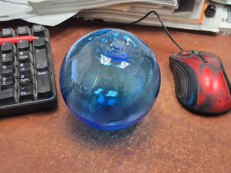 Reproduction Blown GLASS FLOAT Ball 4" (pick Your Color) - Etsy