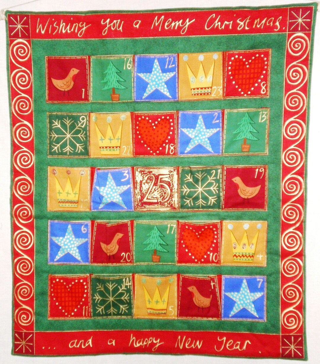 English Advent Calendar - Etsy