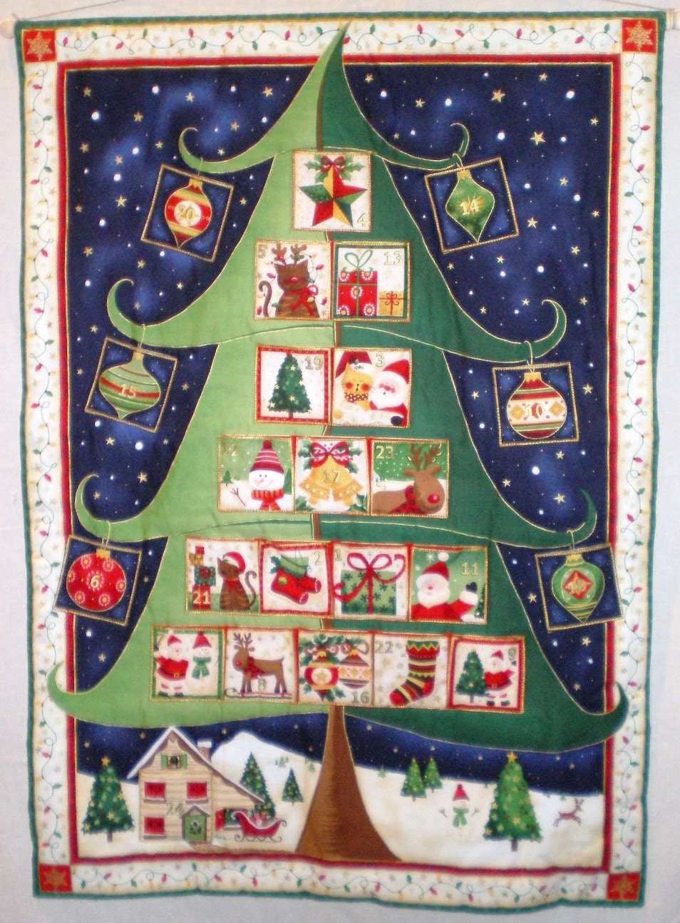 Tree Advent Calendar - Etsy