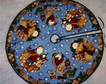 Angel Wings Pieced Tree Skirt - Etsy