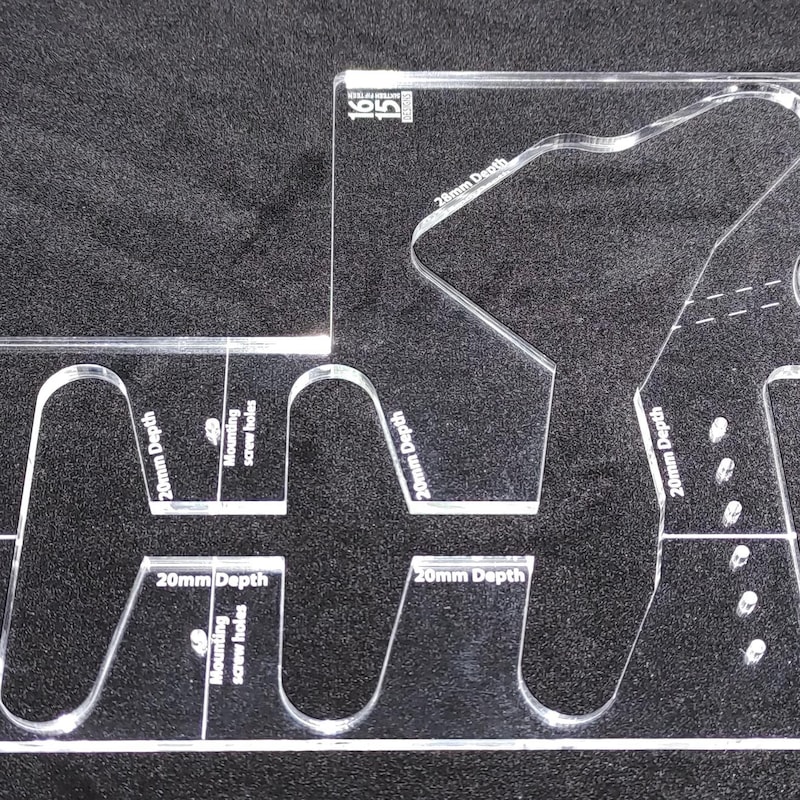 Acrylic Templates - Etsy