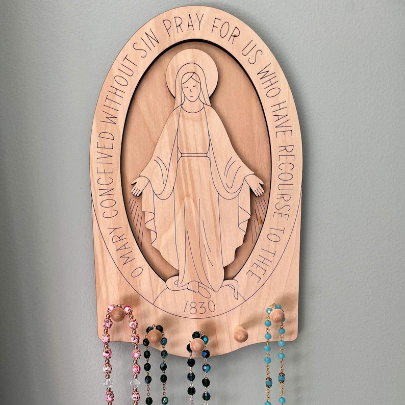 Rosary Wall Organizer - Etsy