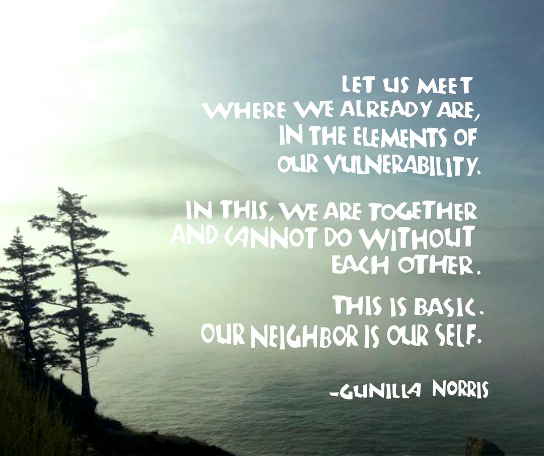 6 Card Set L009 Our Neighbor is Our Self — Gunilla Norris - Etsy