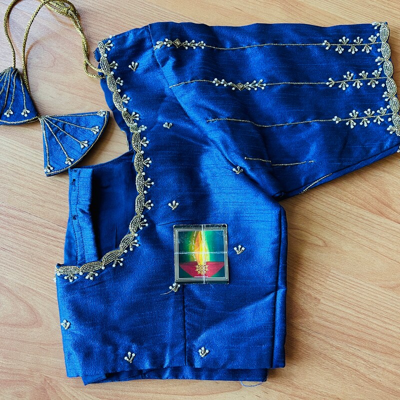 Maggam Work Blouse - Etsy