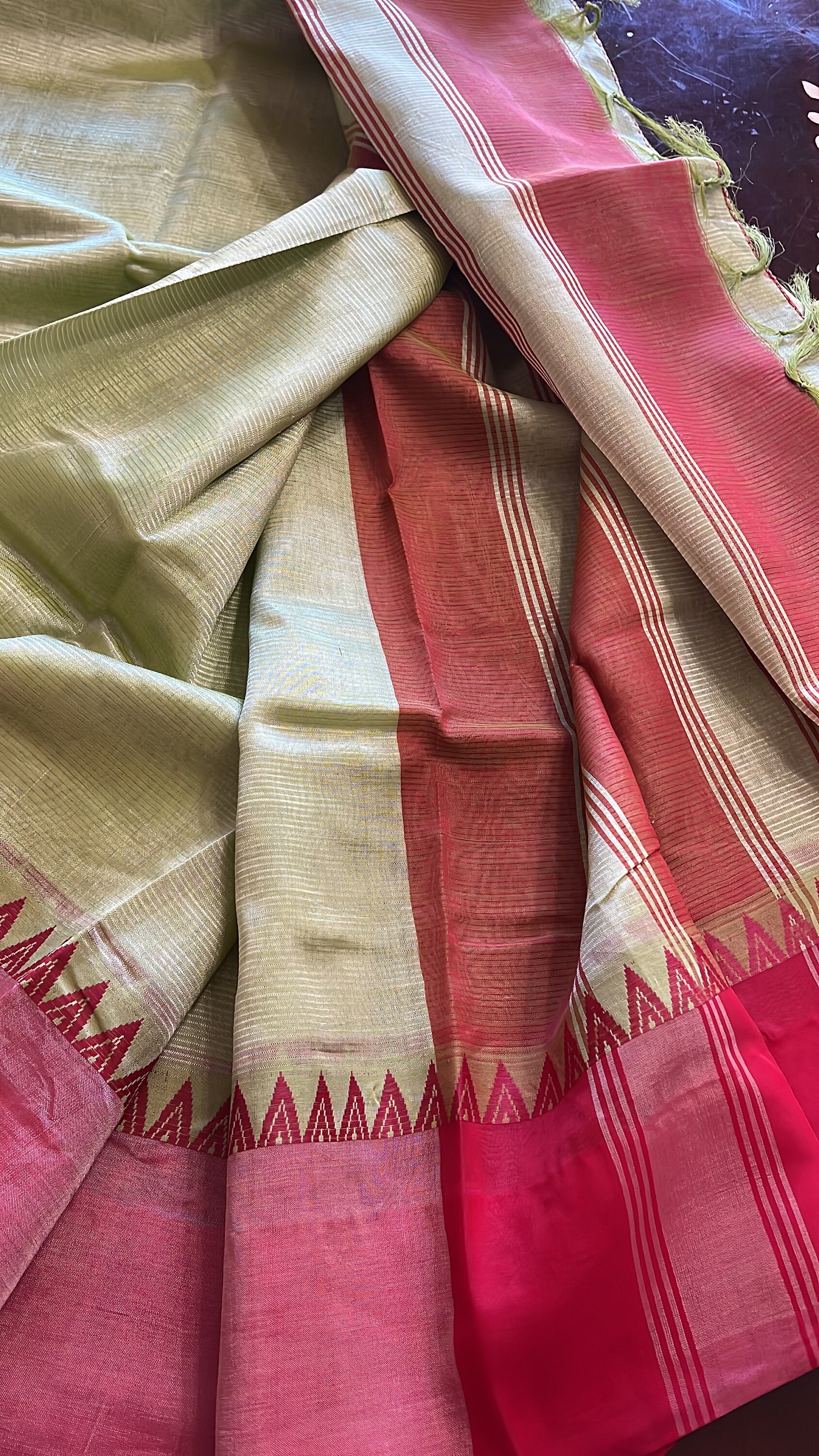 Pure Narayanpet Light Weight Pattu Saree, Designer Work and Stitched ...