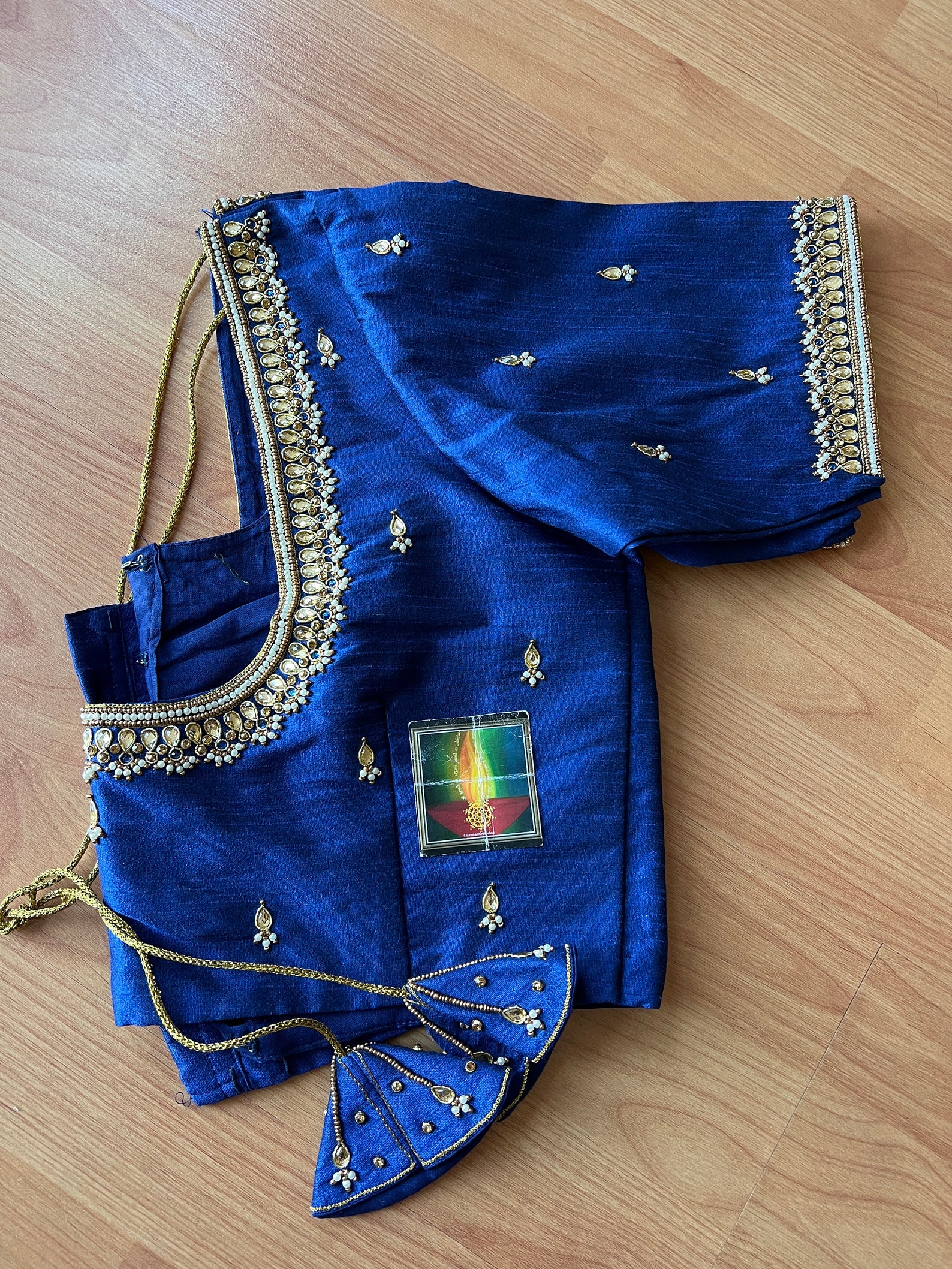 Designer Hand Embroidered, Maggam Work Blouse, Size Can Be Adjusted to ...