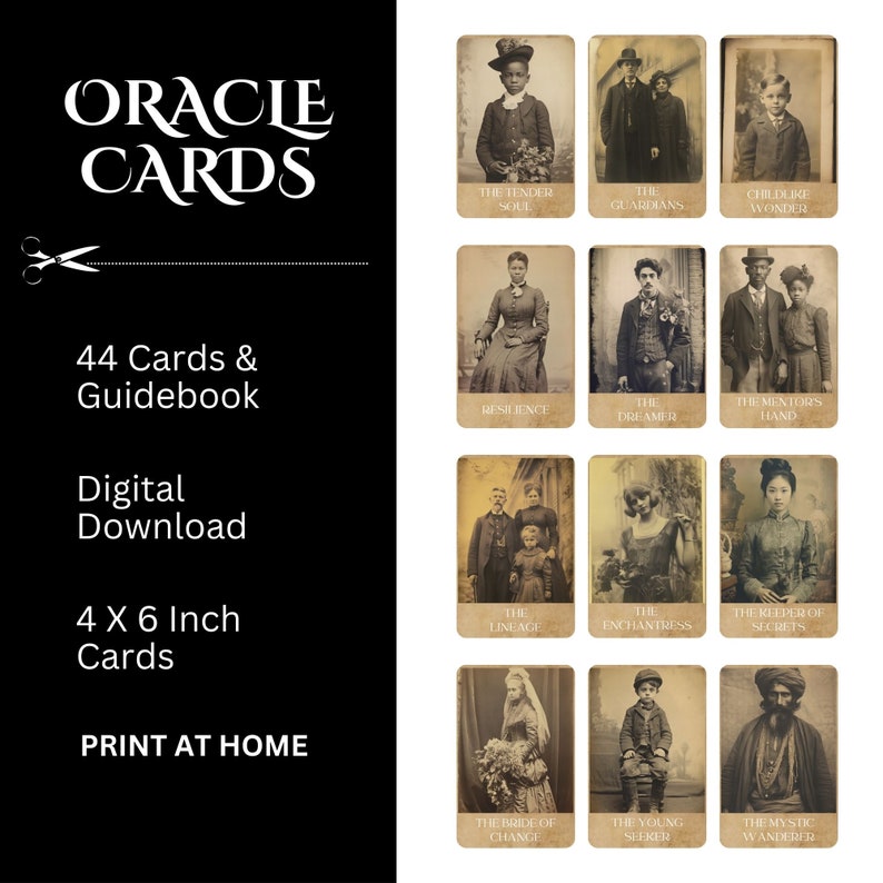 Echoes of Eternity Oracle Card Deck: 44 Card Digital Download (PDF ...