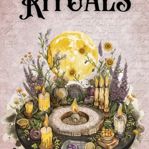 Printable Book of Shadows Pages: Witchcraft Grimoire (digital Download ...