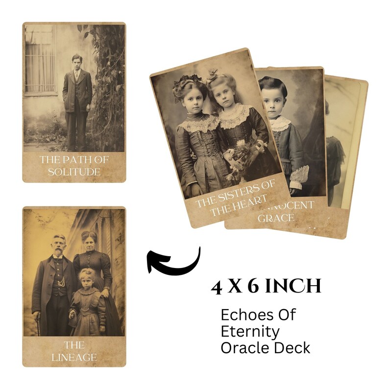 Echoes of Eternity Oracle Card Deck: 44 Card Digital Download (PDF ...