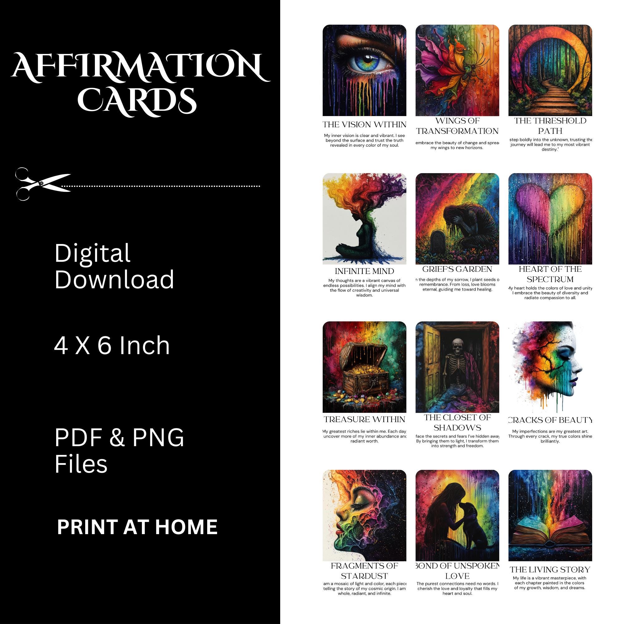 Spectrum of the Soul: Affirmation Card Deck for Growth & Healing ...