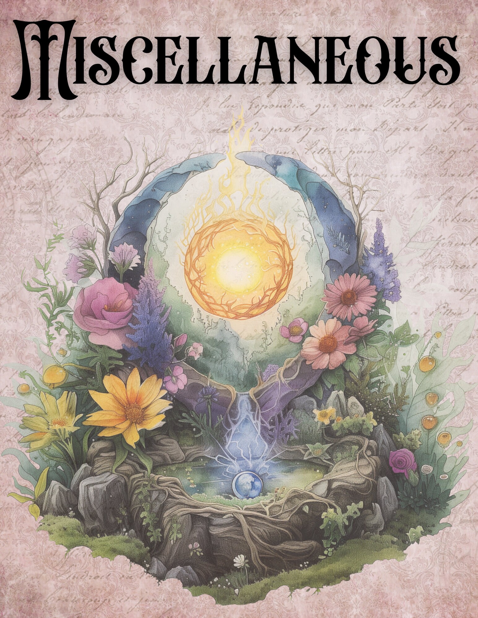 Printable Book of Shadows Pages: Witchcraft Grimoire (digital Download ...