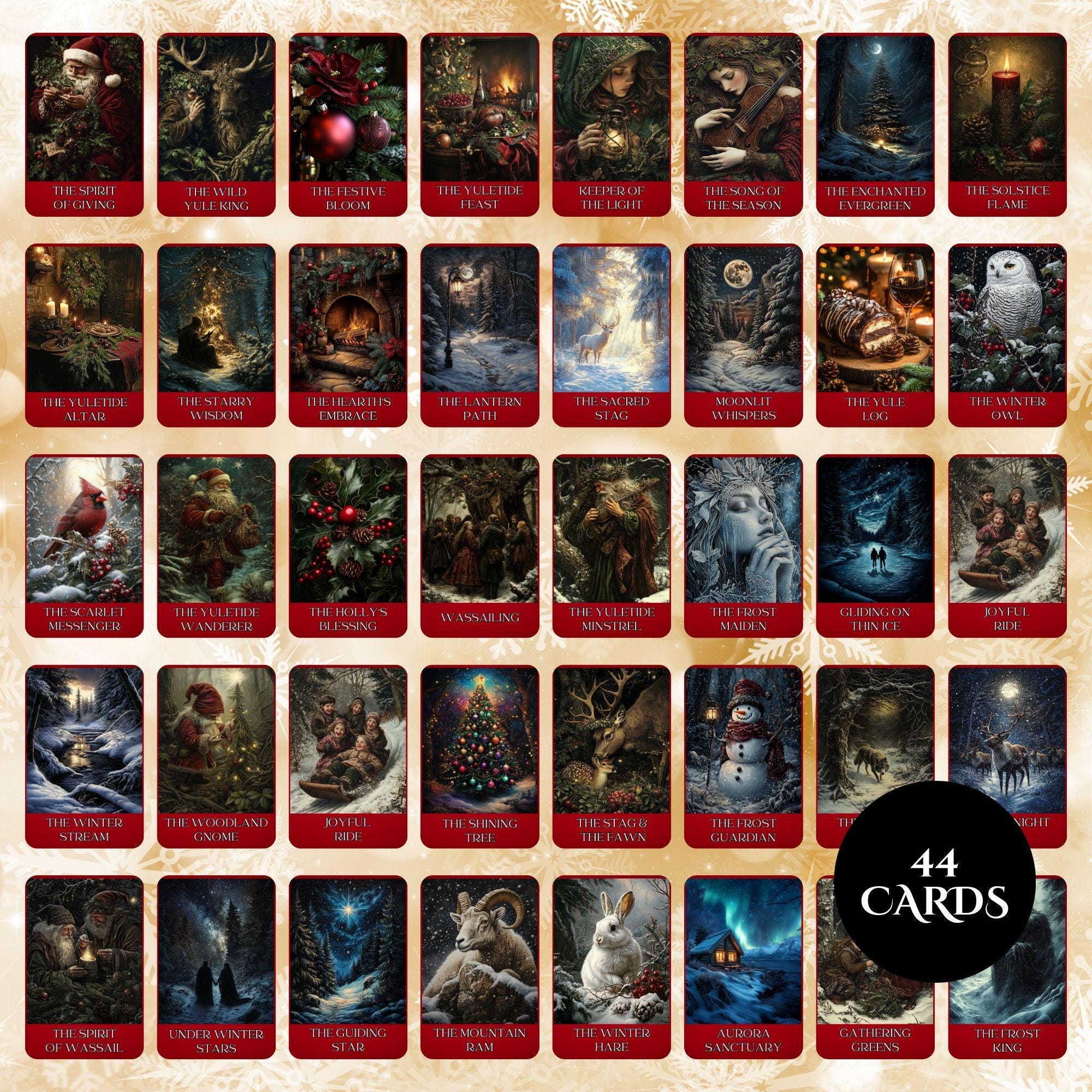 The Winter’s Veil Oracle Deck - Digital Download - Etsy