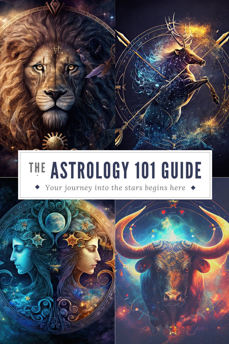 Astrology 101 Book, Zodiac Compability Worksheet, and Sun Sign ...