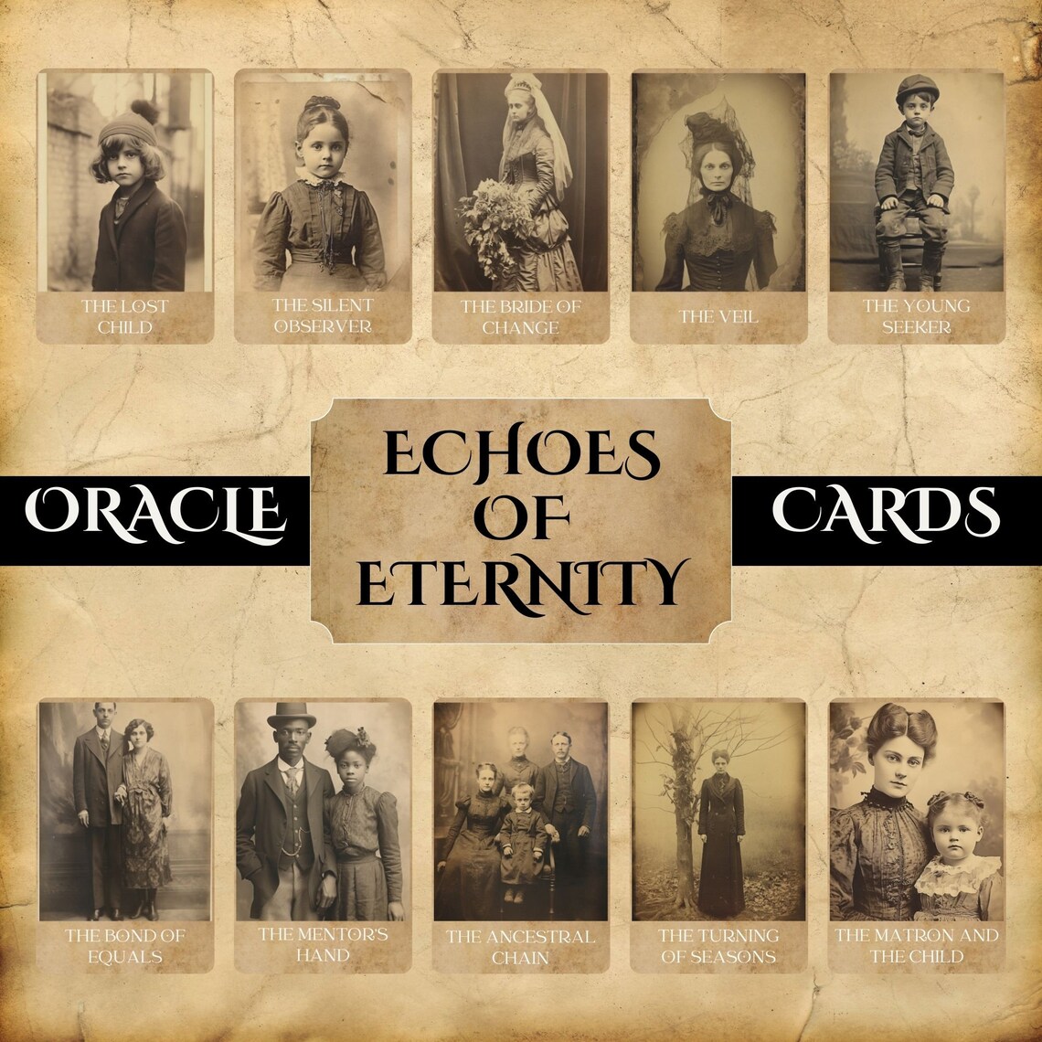 Echoes of Eternity Oracle Card Deck: 44 Card Digital Download (PDF ...