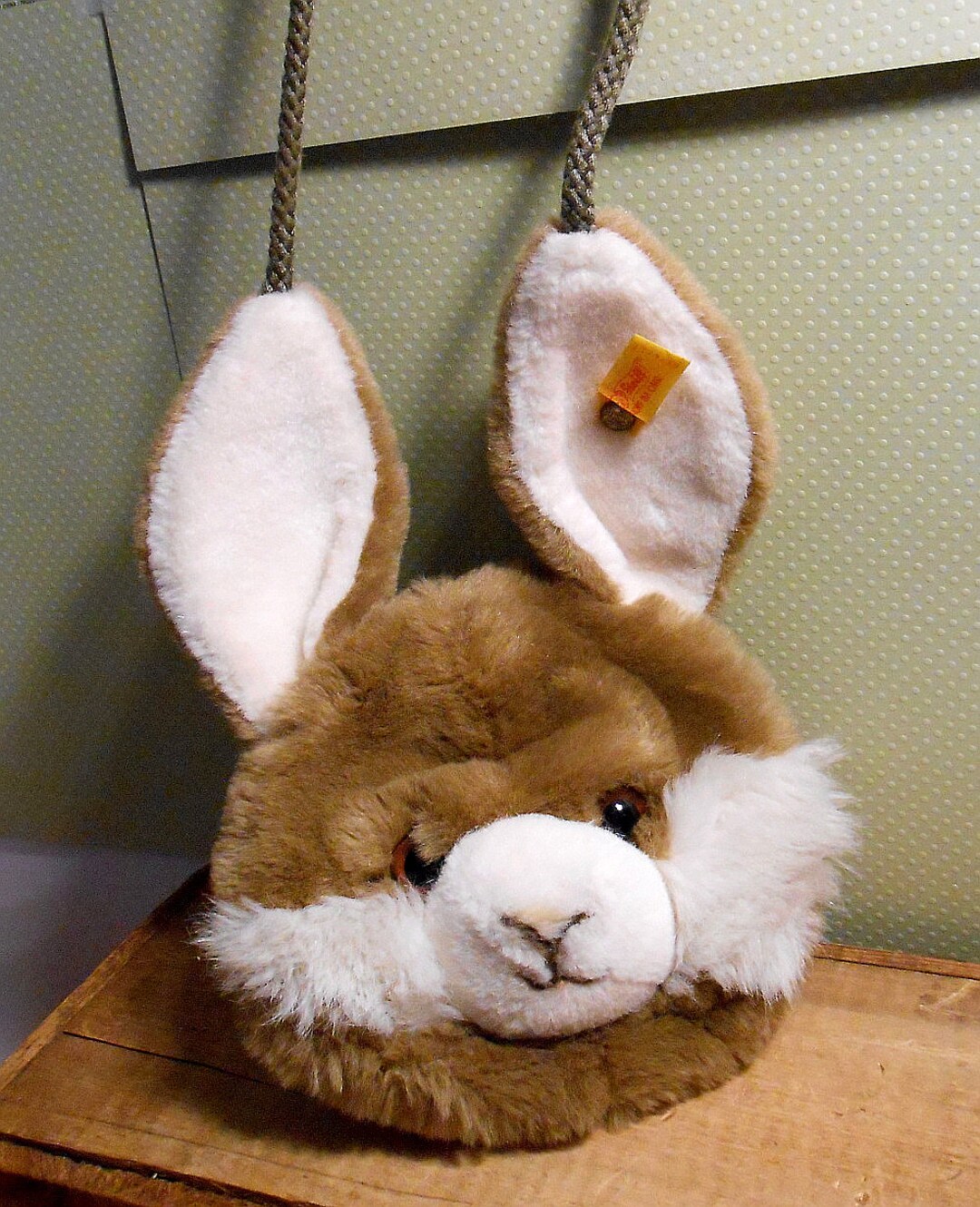 Steiff Easter Bunny Rabbit Plush Purse - Etsy