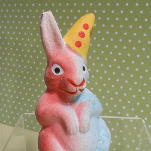 Germany Easter Bunny Rabbit Candy Container German, Mache, Has Chips - Etsy