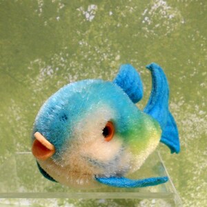 1950's Steiff Fish 5 Long, Mohair Glass Eyes, No Ids - Etsy