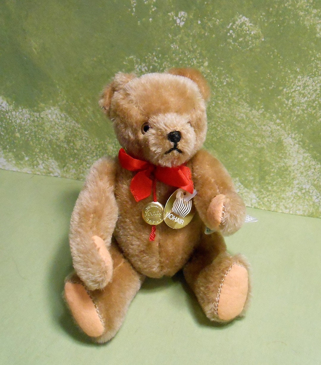 Adorable Hermann Small Mohair Teddy Bear Germany, Mohair, 8 - Etsy