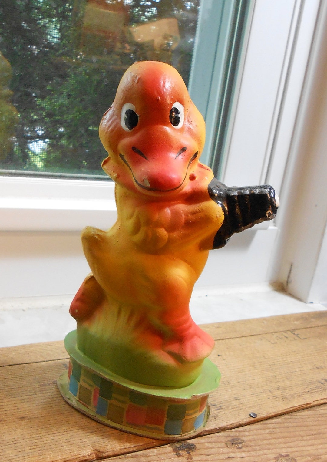 Vintage German Duck With Camera Candy Container Easter - Etsy