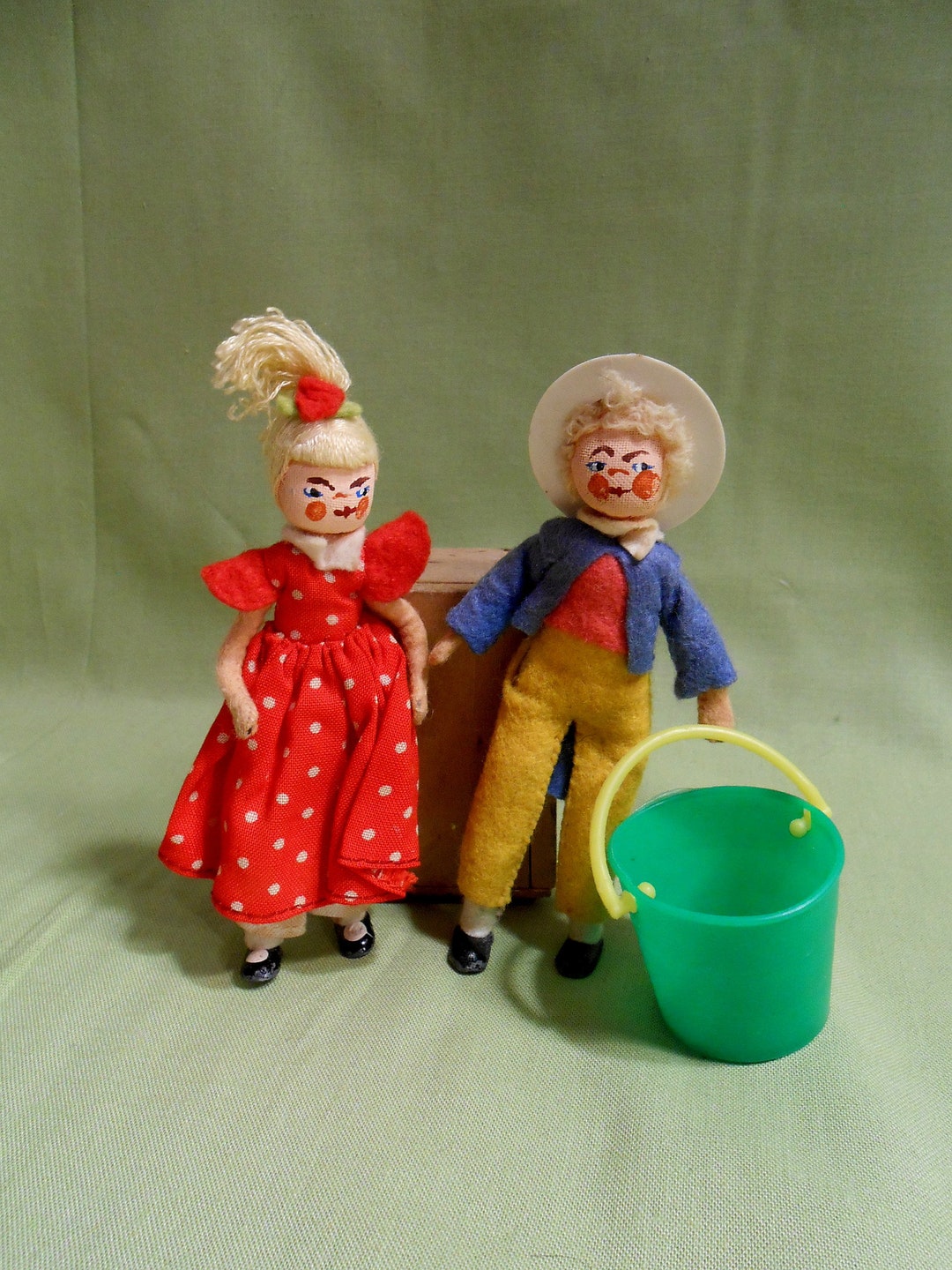 Vintage BAPS Dolls jack and Jill germany - Etsy