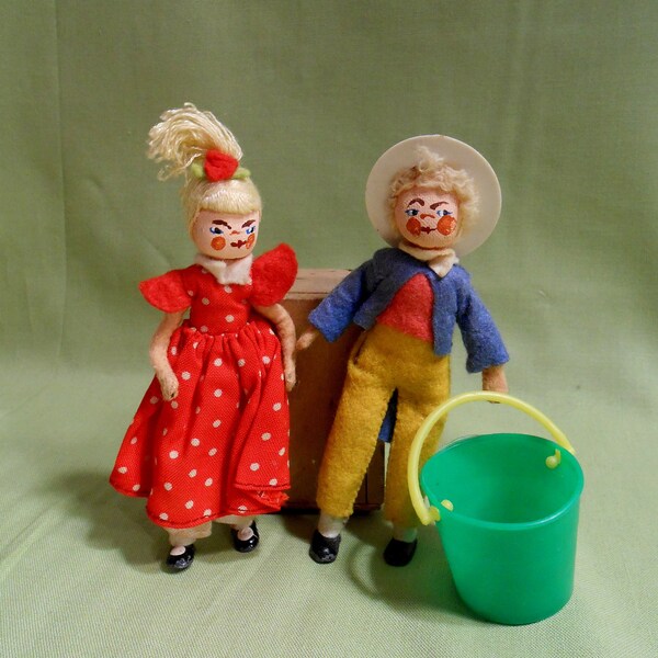 Jack and Jill Dolls - Etsy