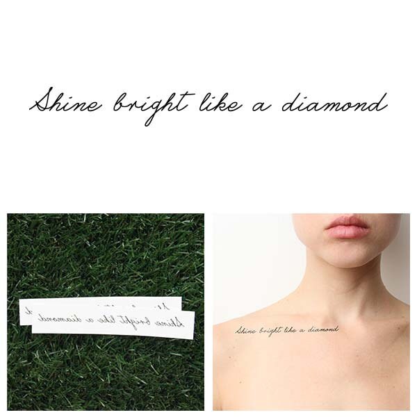 Nightlight Temporary Tattoo Set of 2 | Etsy