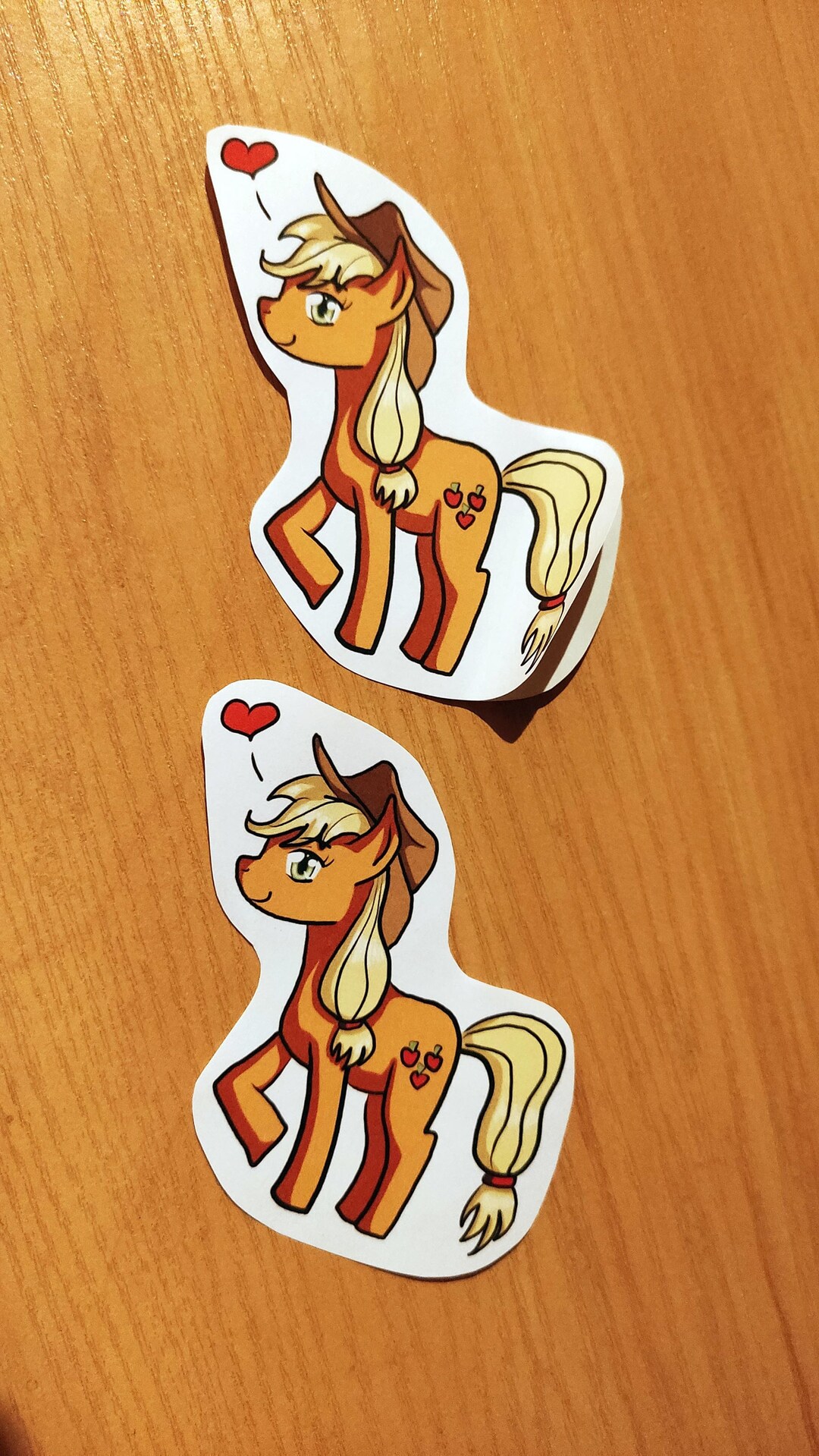My Little Pony Lady Applejack Sticker Matte Cute Pony - Etsy