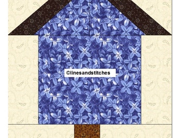 Birdhouse Quilt | Etsy